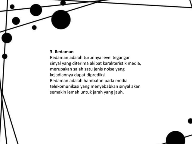 Gangguan pada sistem transmisi data | PPTX