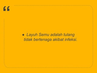 Gangguan pada tulang | PPTX