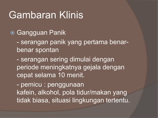 Gangguan panik | PPTX