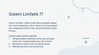 Pptx gangguan sistem limfatik (ilmu penyakit) | PPTX