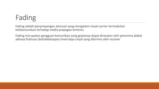 Jenis - Jenis Gangguan dalam Sistem Transmisi | PPTX