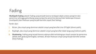 Jenis - Jenis Gangguan dalam Sistem Transmisi | PPTX