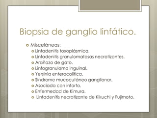 Ganglio linfático. | PPTX