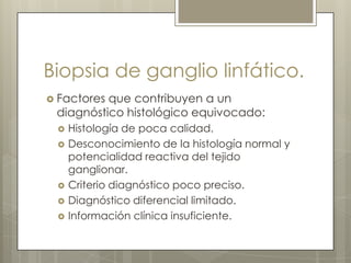 Ganglio linfático. | PPTX
