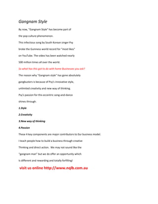 Gangnam Style | PDF