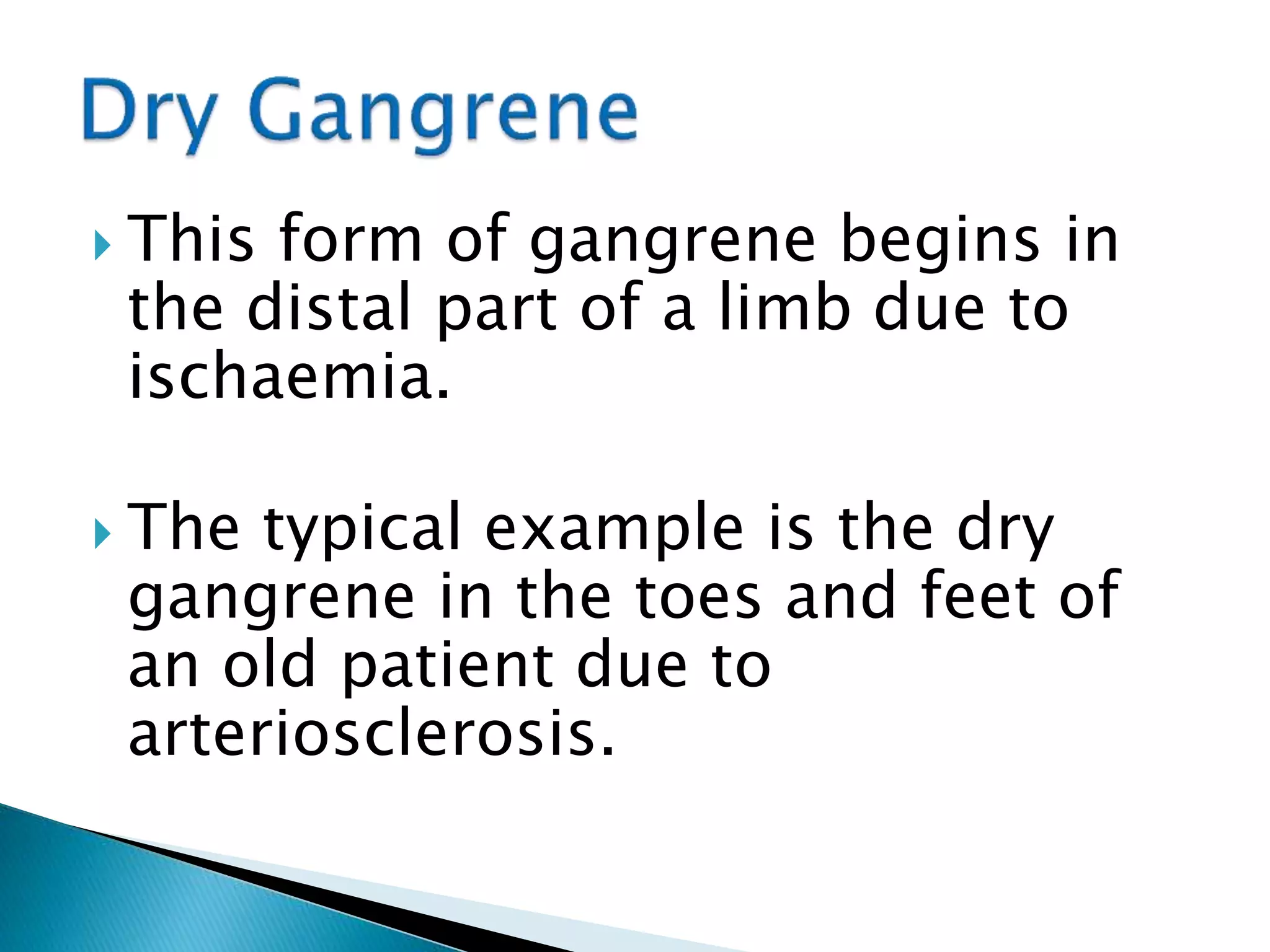 Gangrene | PPTX