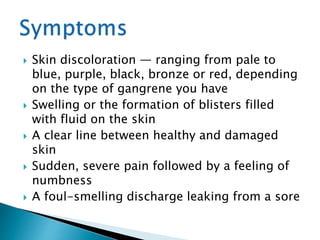 Gangrene | PPTX