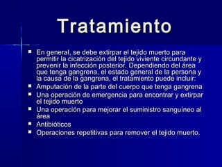 Gangrena | PPT