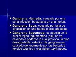 Gangrena | PPT