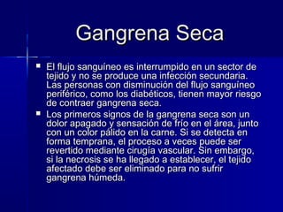Gangrena | PPT