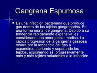 Gangrena | PPT