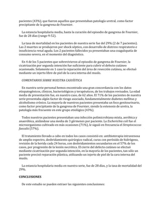 Gangrena de fournier | DOCX