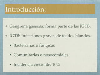 Gangrena gaseosa | PDF