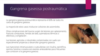 Gangrena gaseosa | PPTX