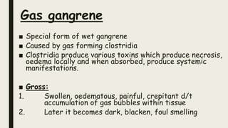 CELL INJURY-II Gangrene | PPT