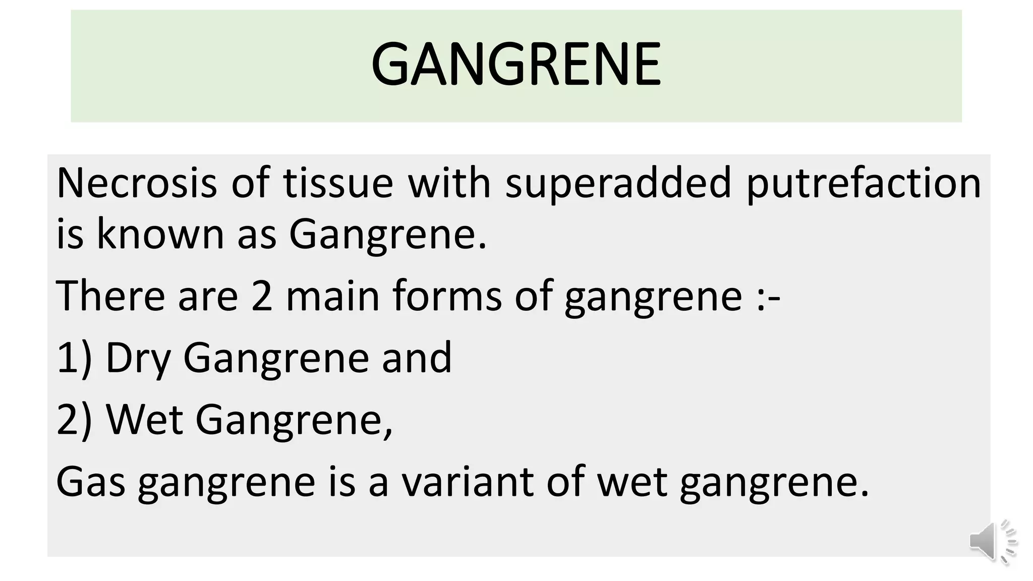 Gangrene #Types of gangrene | PPTX