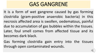 Gangrene #Types of gangrene | PPTX