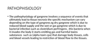 GANGRENE.ppt explaining types and causes | PPTX