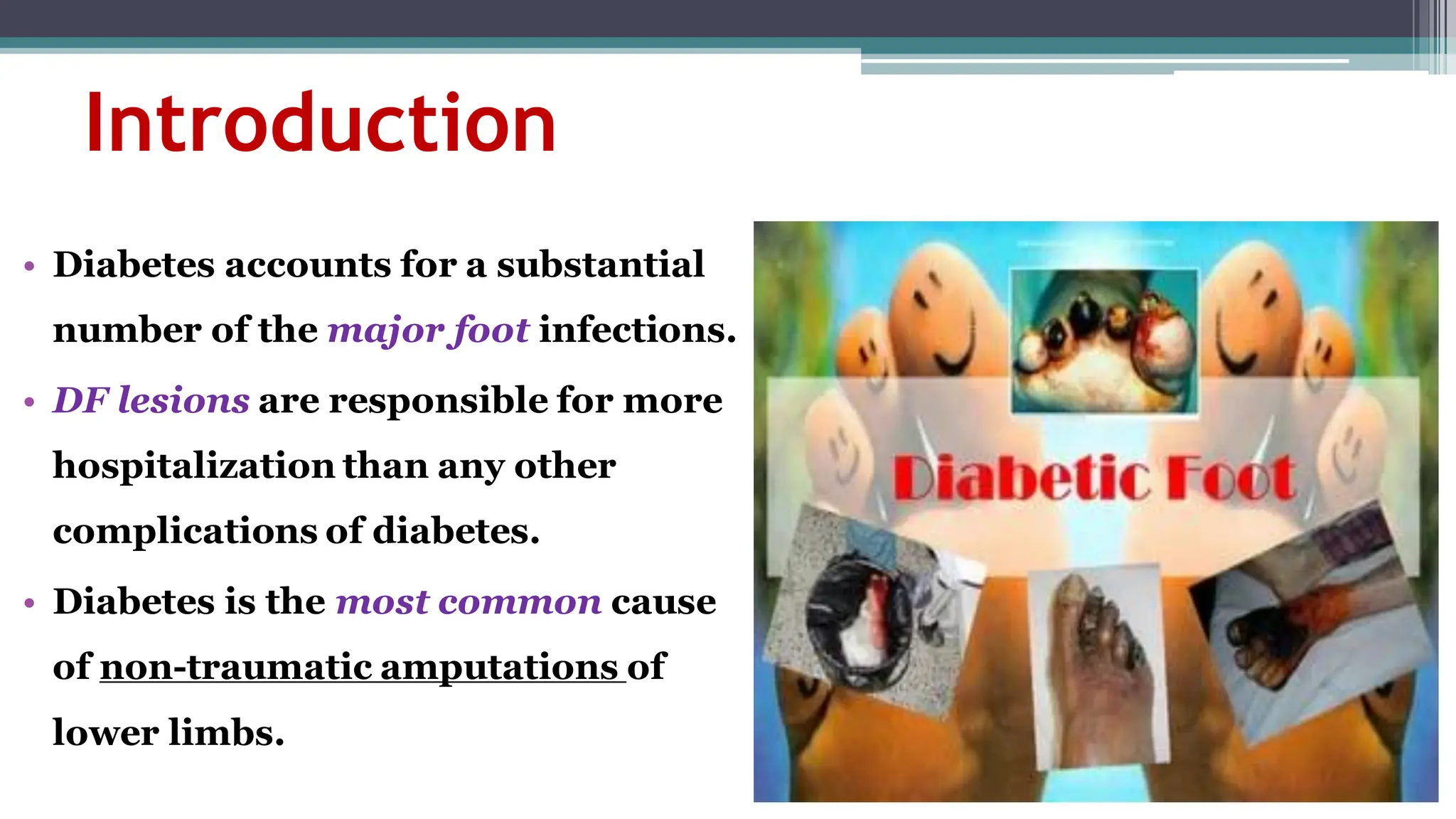 Arterial Diseases - Diabetic Foot - PDF | PPT