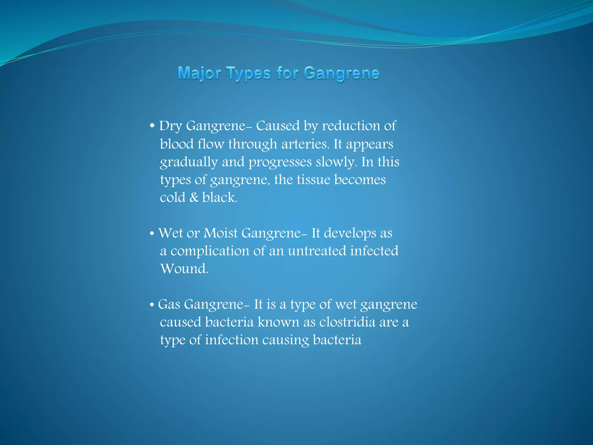 Gangrene Treatment in India | PPTX | Diseases and Conditions | Medical ...