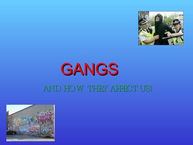 Gangs | PPT