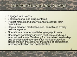Gangs And The Military | PPT