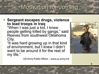 Gangs And The Military 4of7 | PPT