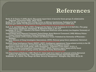 Gangs in the military: Forces conspire to make U.S. gangs a worldwide ...