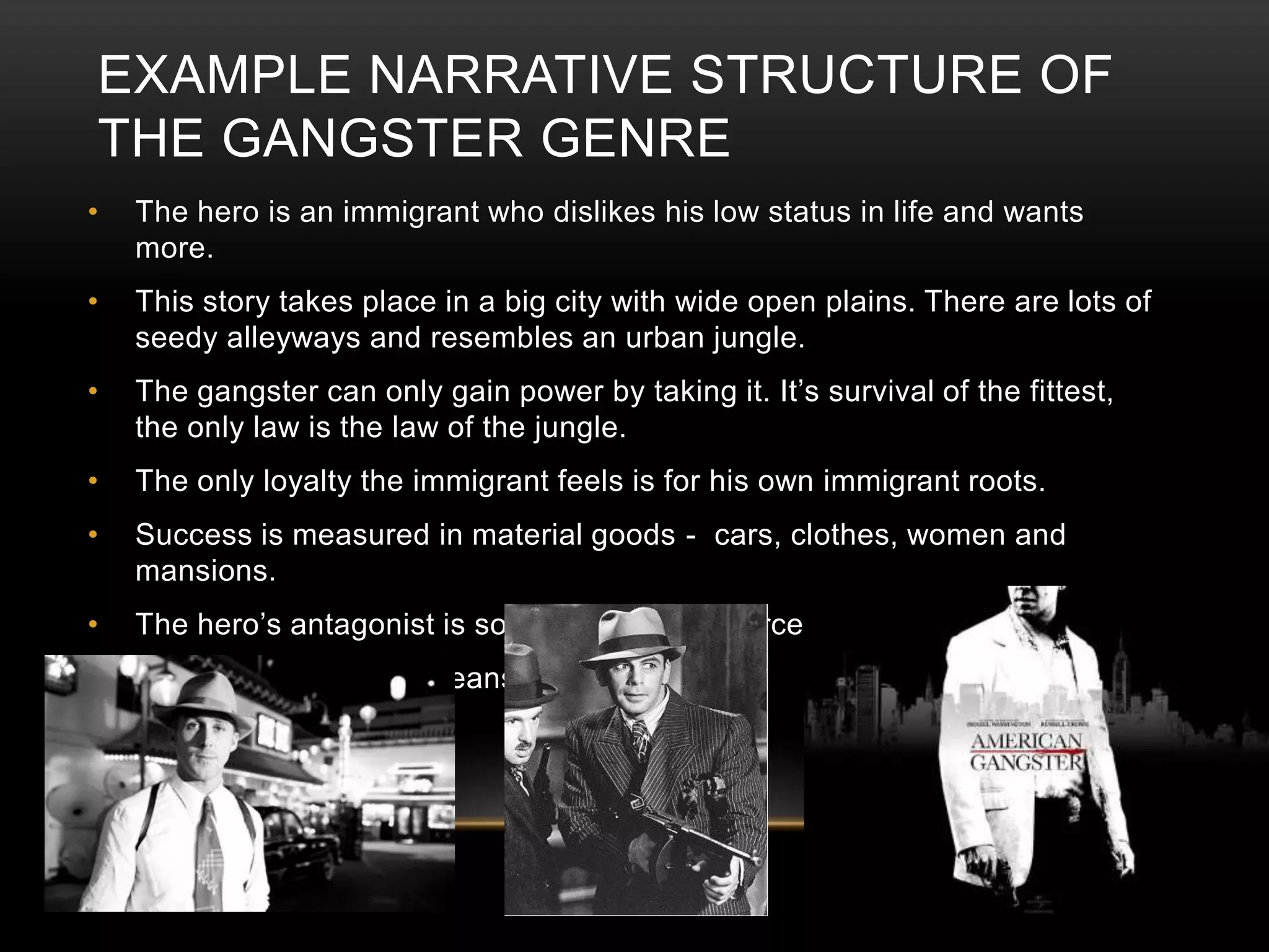 Gangster basic history | PPTX