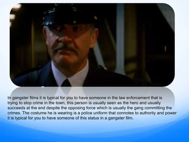 Gangster film research storyboard | PPT