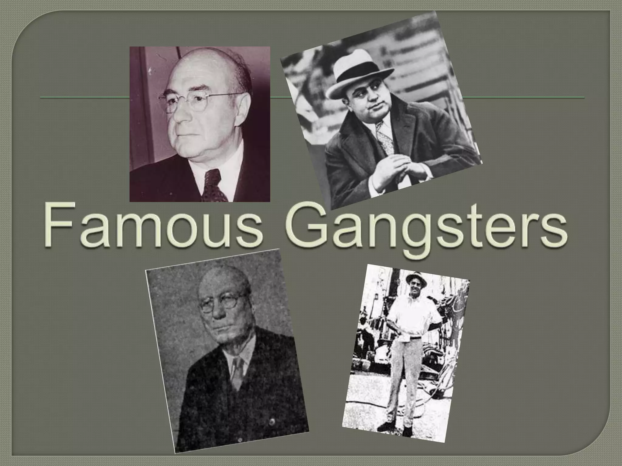 Gangsters and Bootleggers in the 1920s | PPTX