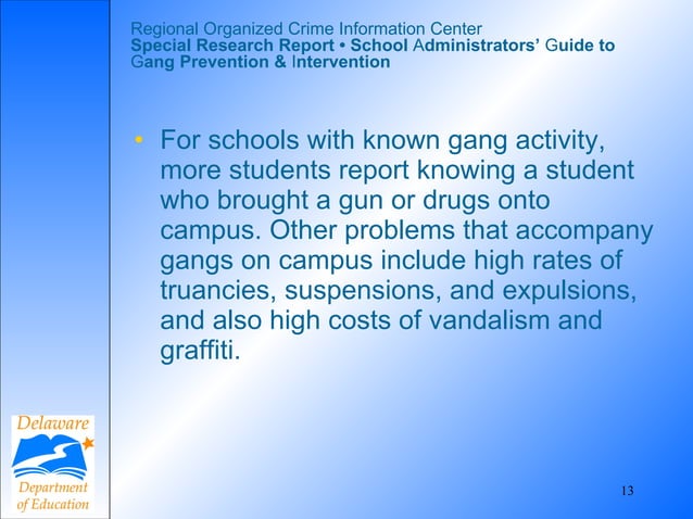 Youth Gang Power Point | PPT | Crime & Harmful Acts to Individuals ...