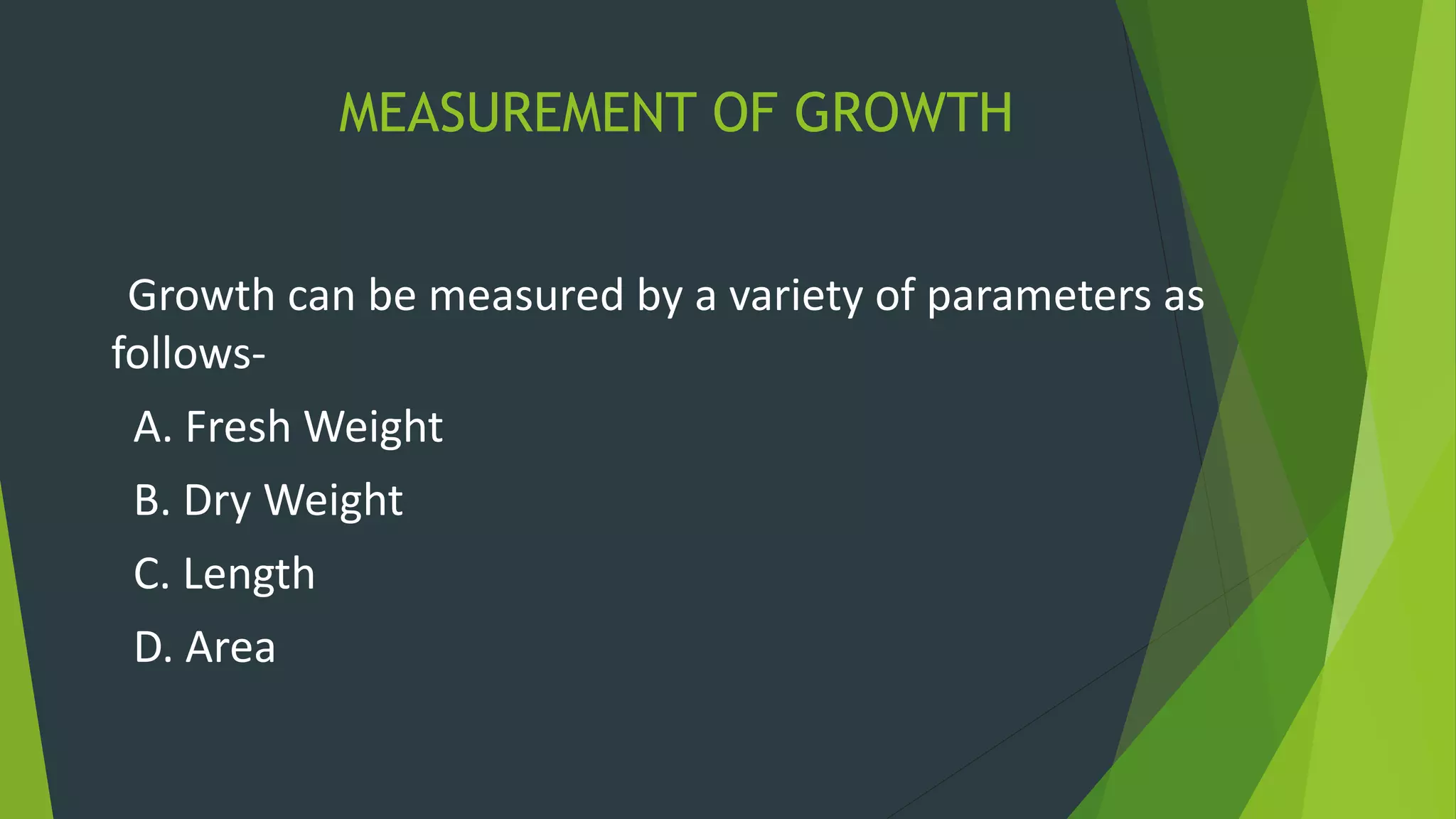 Growth and developmental analysis indices in crop production | PPTX