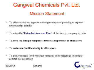 Gangwal Sourcing | PPT