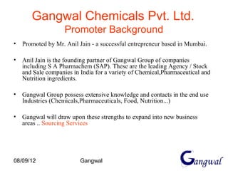 Gangwal Sourcing | PPT