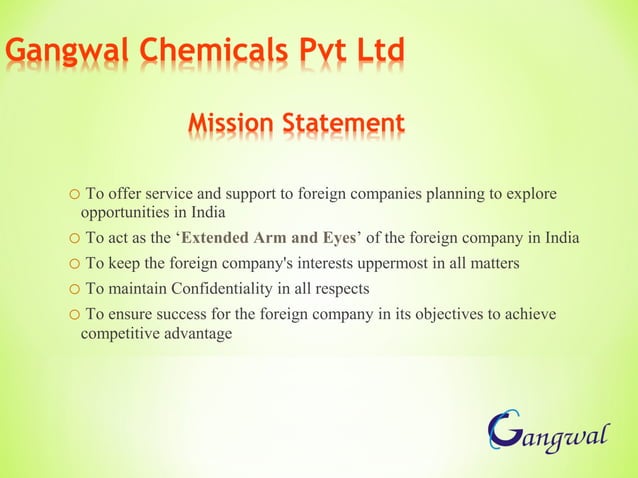 Gangwal Sourcing | PPT