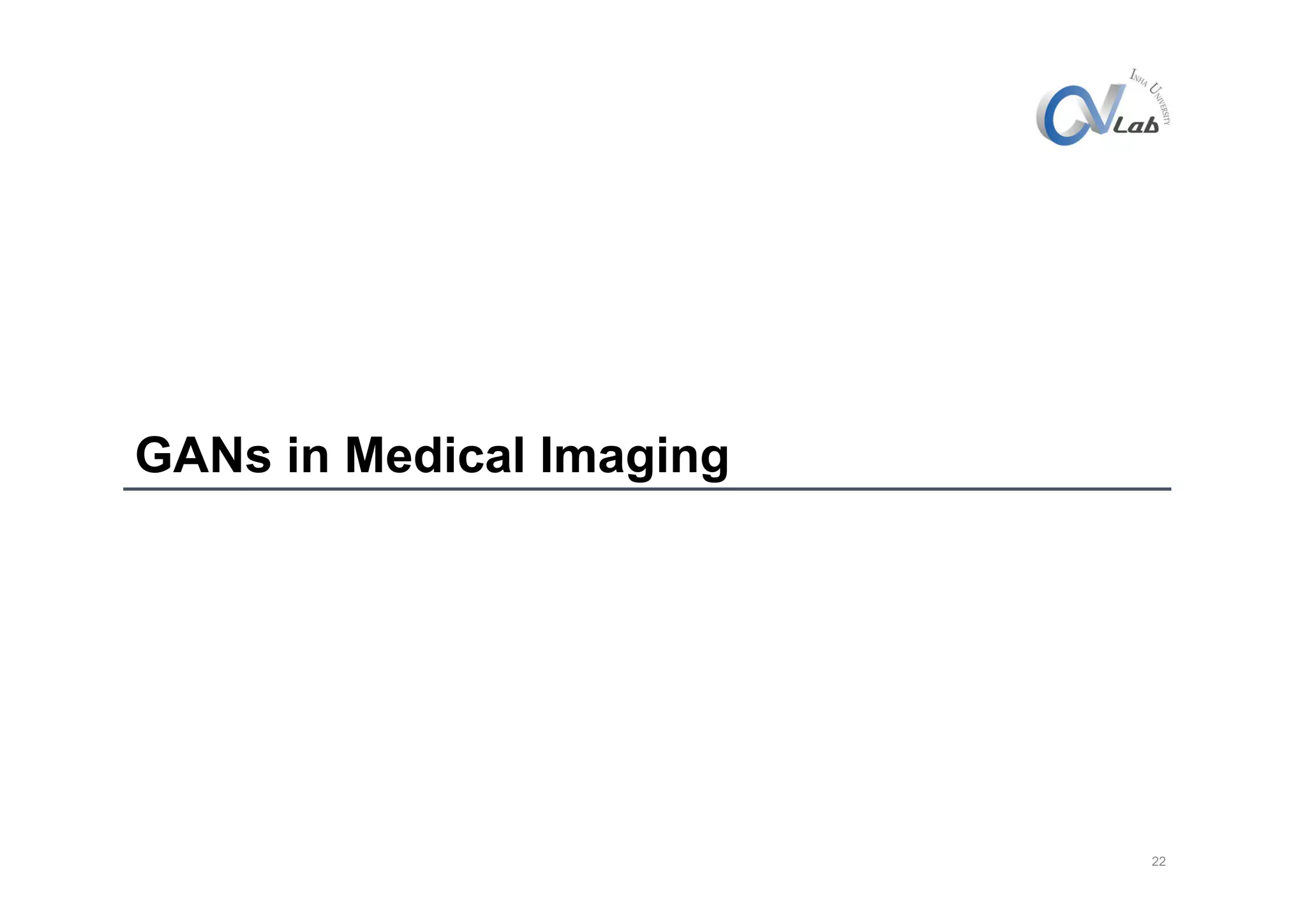 GAN in medical imaging | PDF