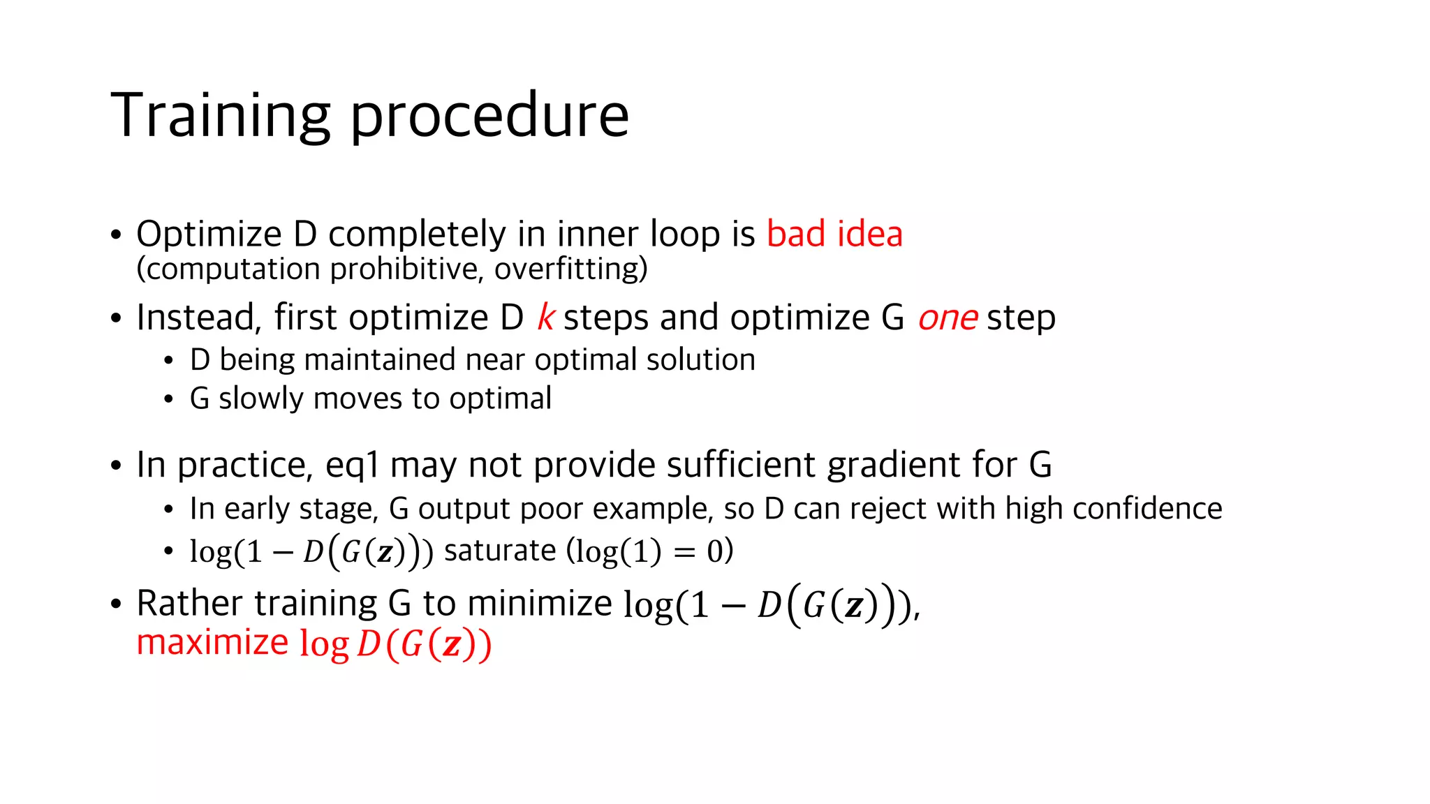 Generative Adversarial Network (+Laplacian Pyramid GAN) | PPT