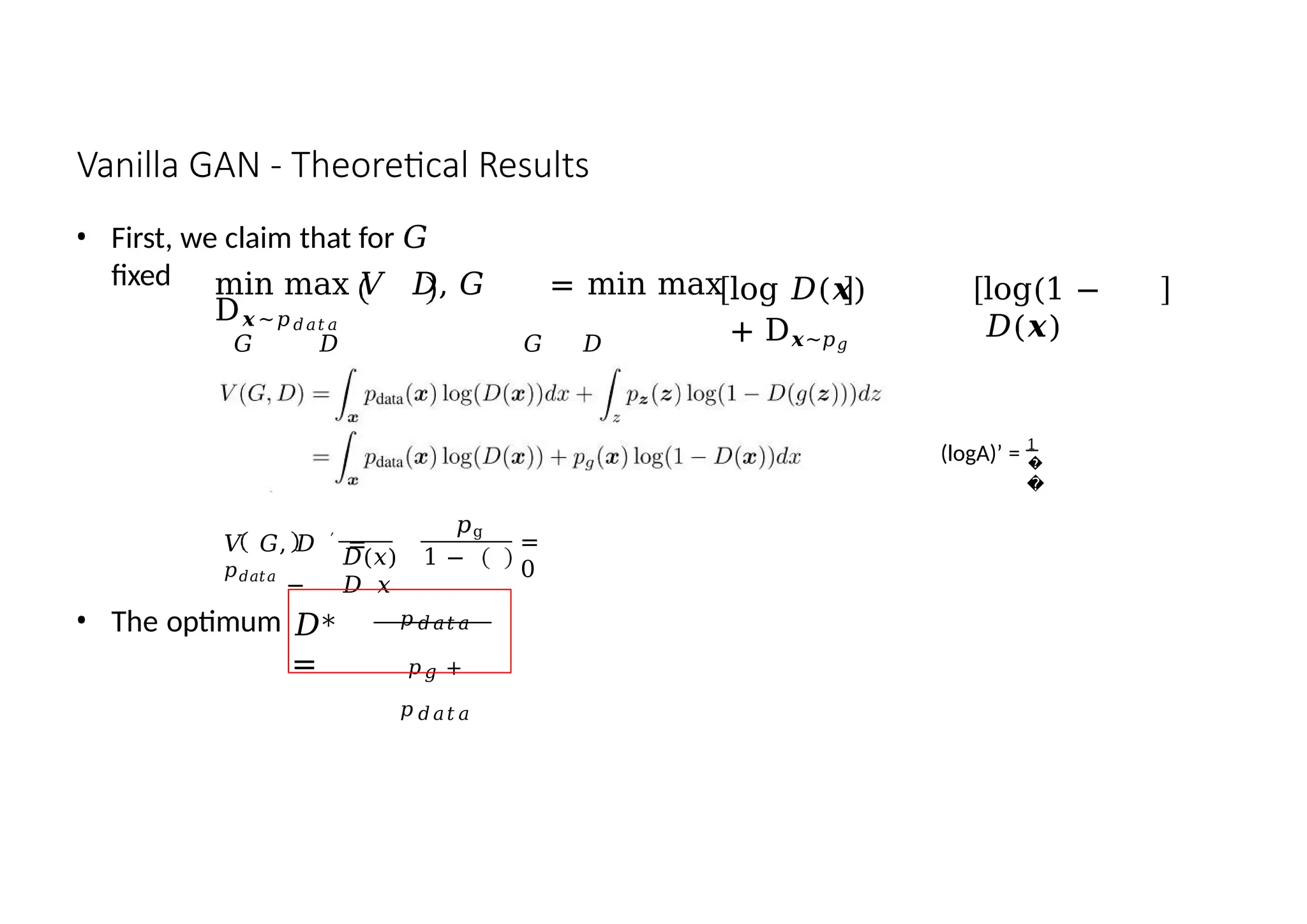 Generative Adeversarial Networks mathematics.pptx