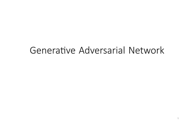 Generative Adeversarial Networks mathematics.pptx