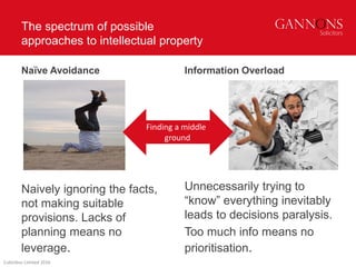 Gannons + cubicibuc seminar on ip protection for new product and ...