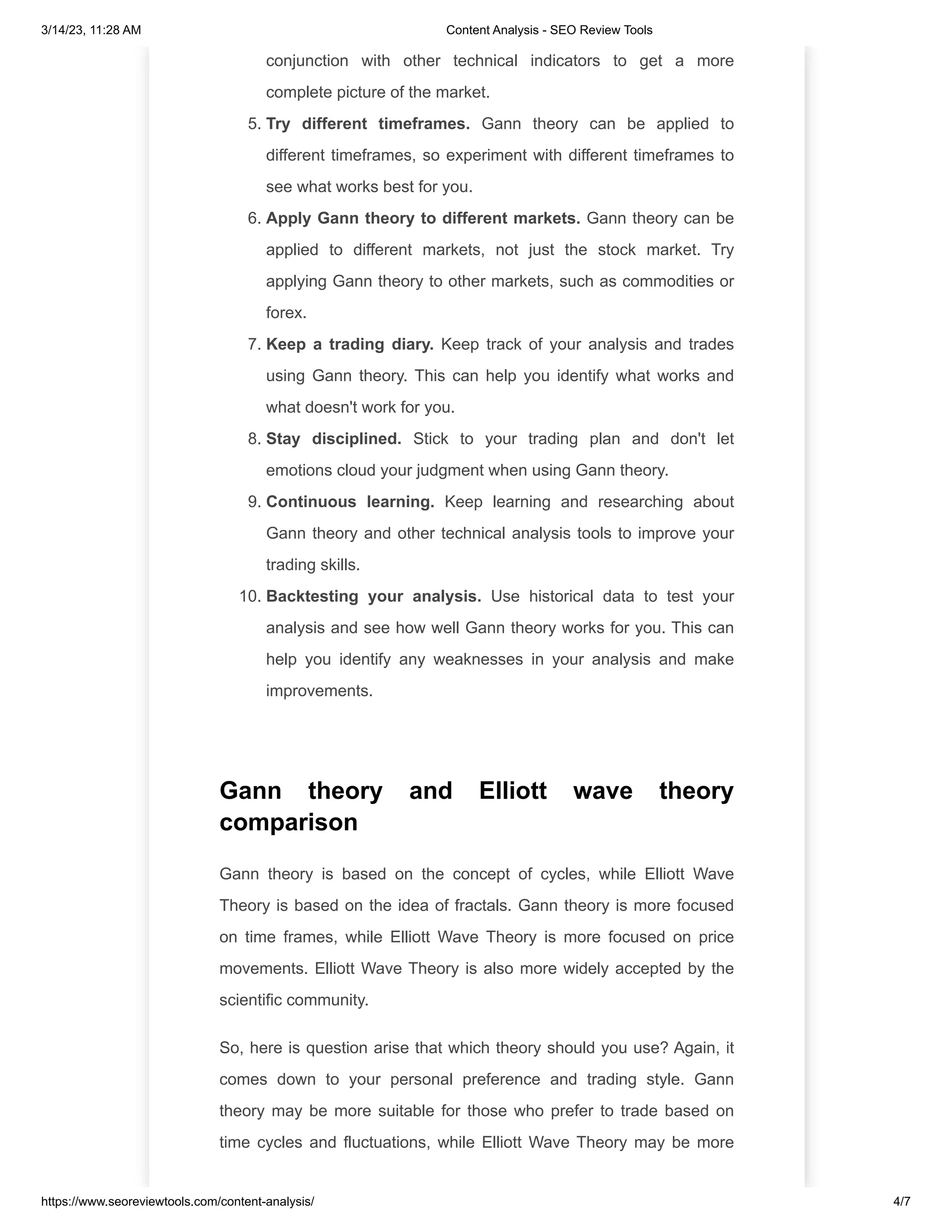 Gann Theory.pdf | Stocks and Bonds | Personal Investing