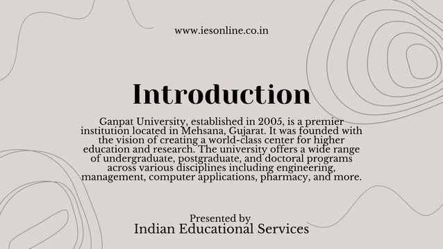 Exploring the Ganpat University Ahmedabad.pdf