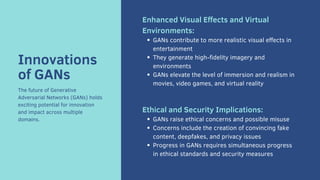 The future of GANS: Innovation and Emerging Trends | PDF