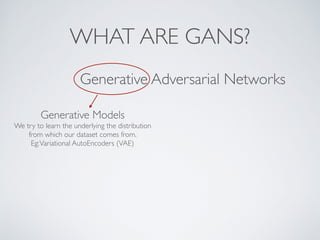 Introduction to Generative Adversarial Networks mathematics | PDF | Artificial Intelligence ...