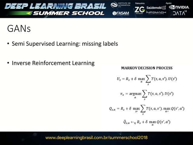 GANs Deep Learning Summer School | PPT