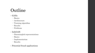 InfoGAN and Generative Adversarial Networks | PDF