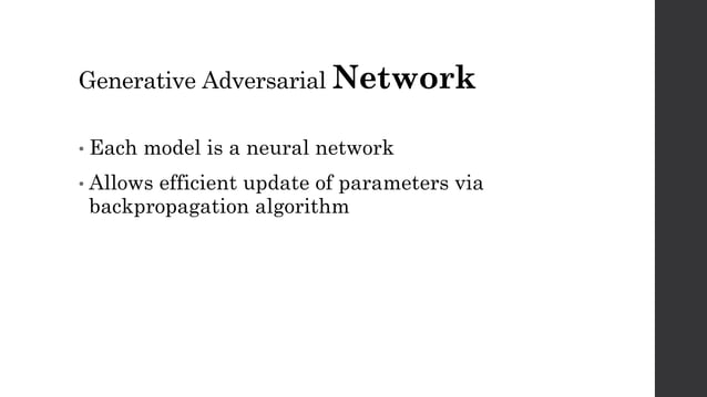 InfoGAN and Generative Adversarial Networks | PPT