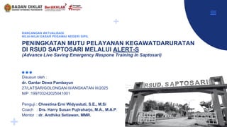 Gantar Dewa Pambayun - Paparan Rancangan aktualisasi | PDF