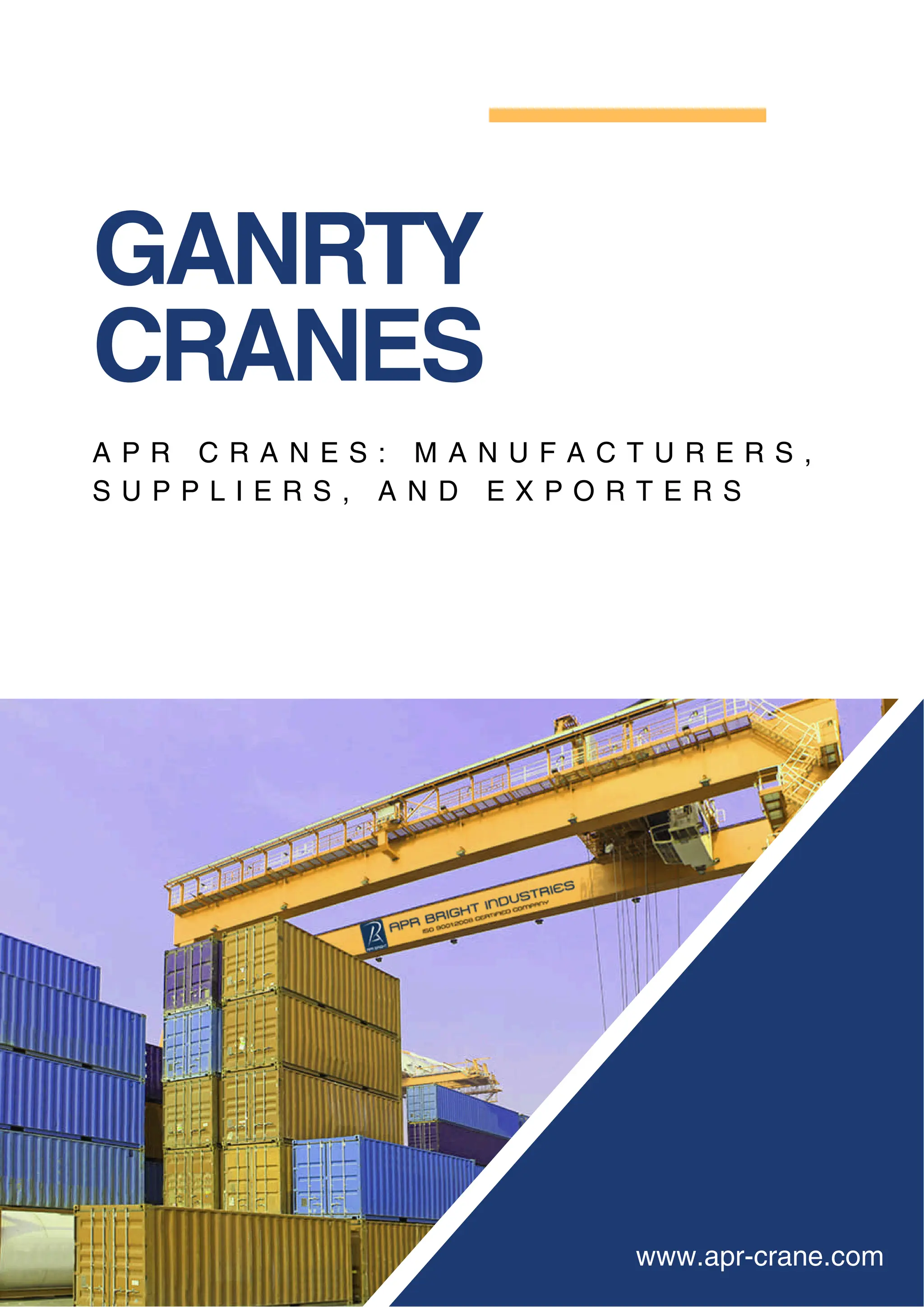 All About the Gantry cranes features pdf | PDF